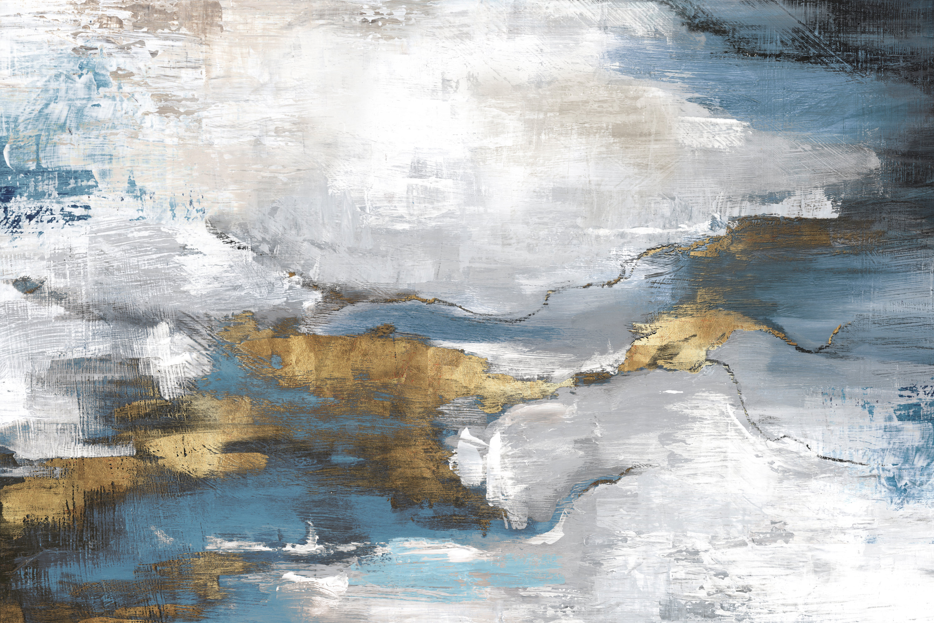 Wrought Studio™ Revolving Motion III - Wrapped Canvas Print | Wayfair