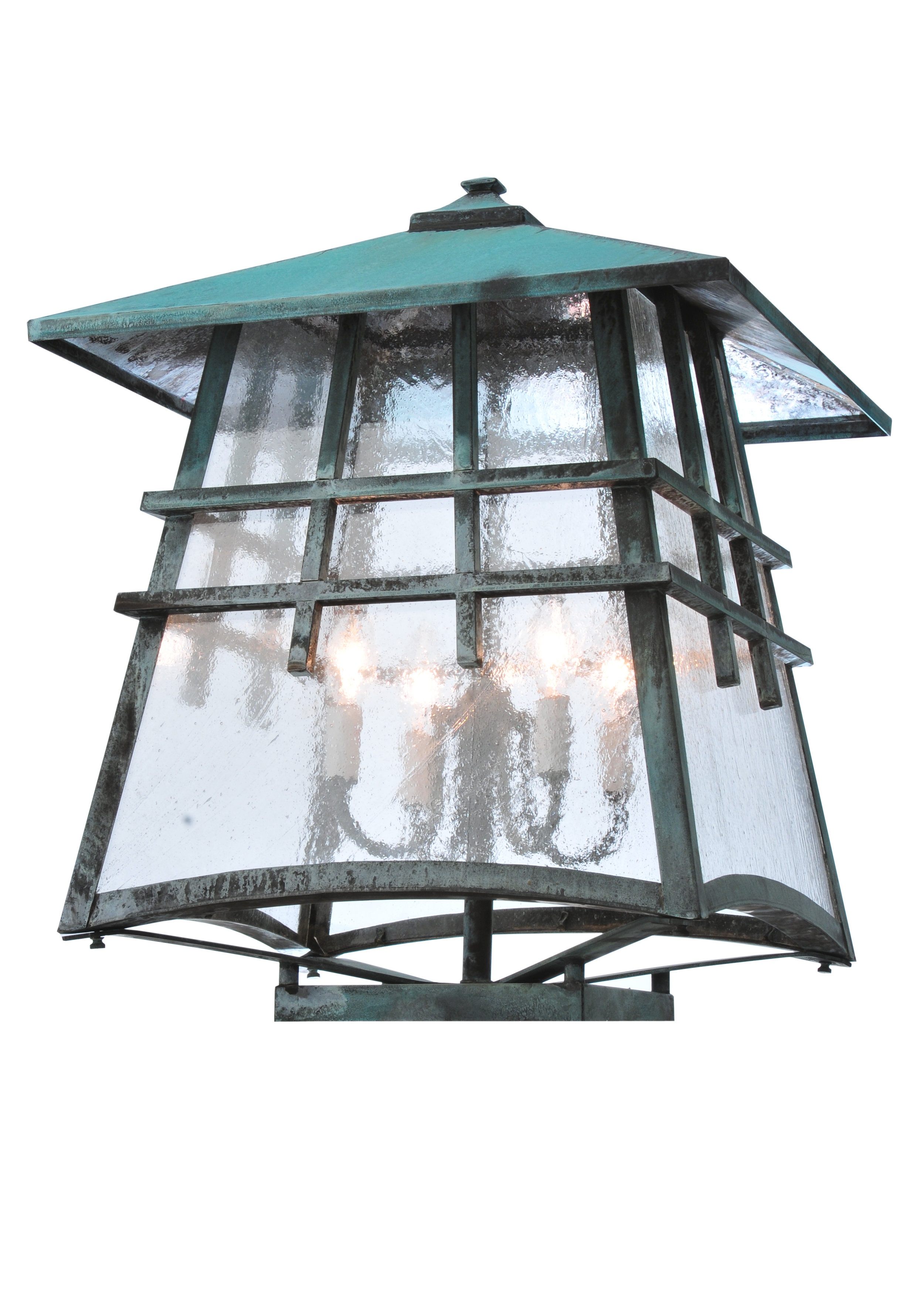Meyda Lighting Stillwater Cross Mission Verdigris 1 -Light 22.25"H ...