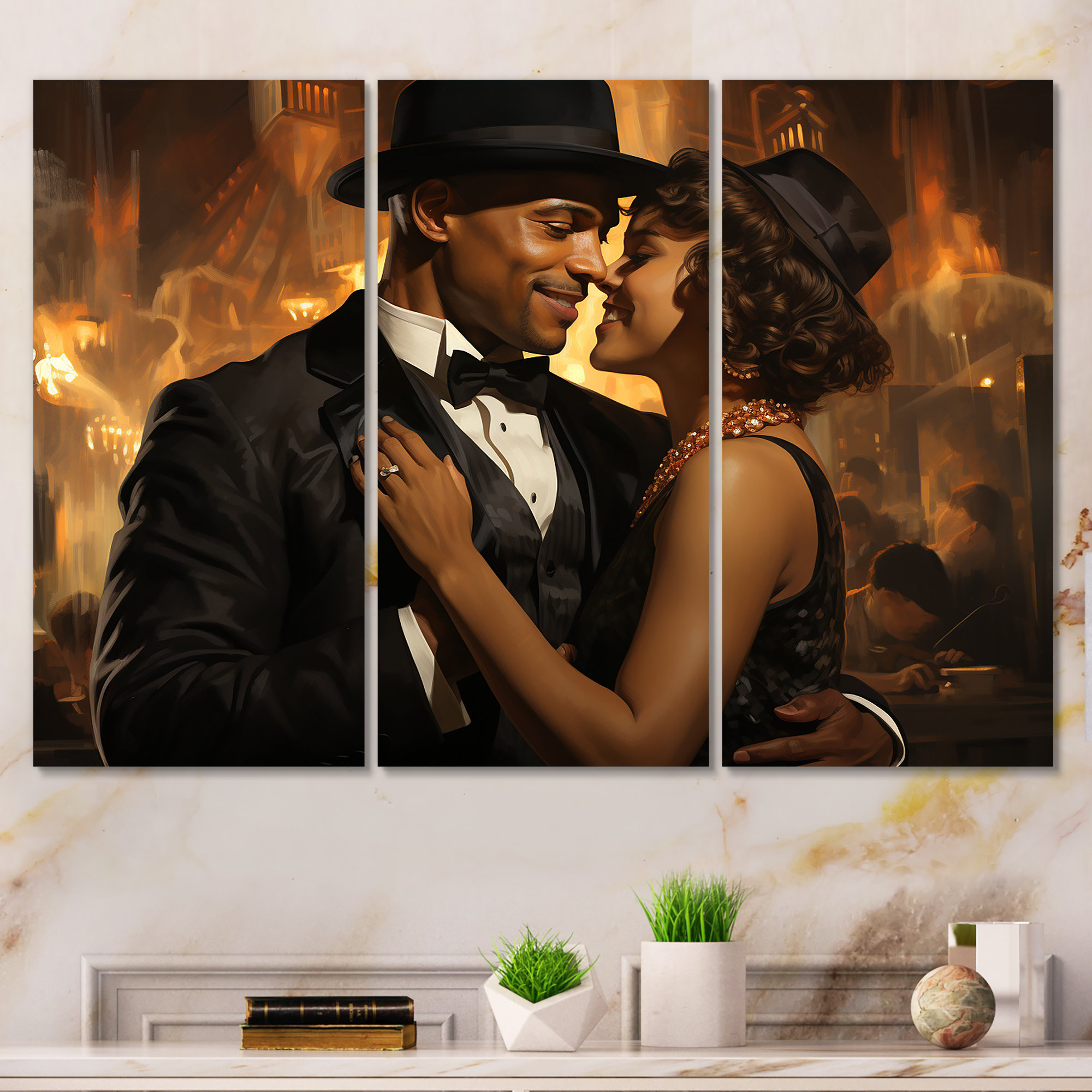 Lark Manor™ African American Couple Harlem Renaissance - African ...