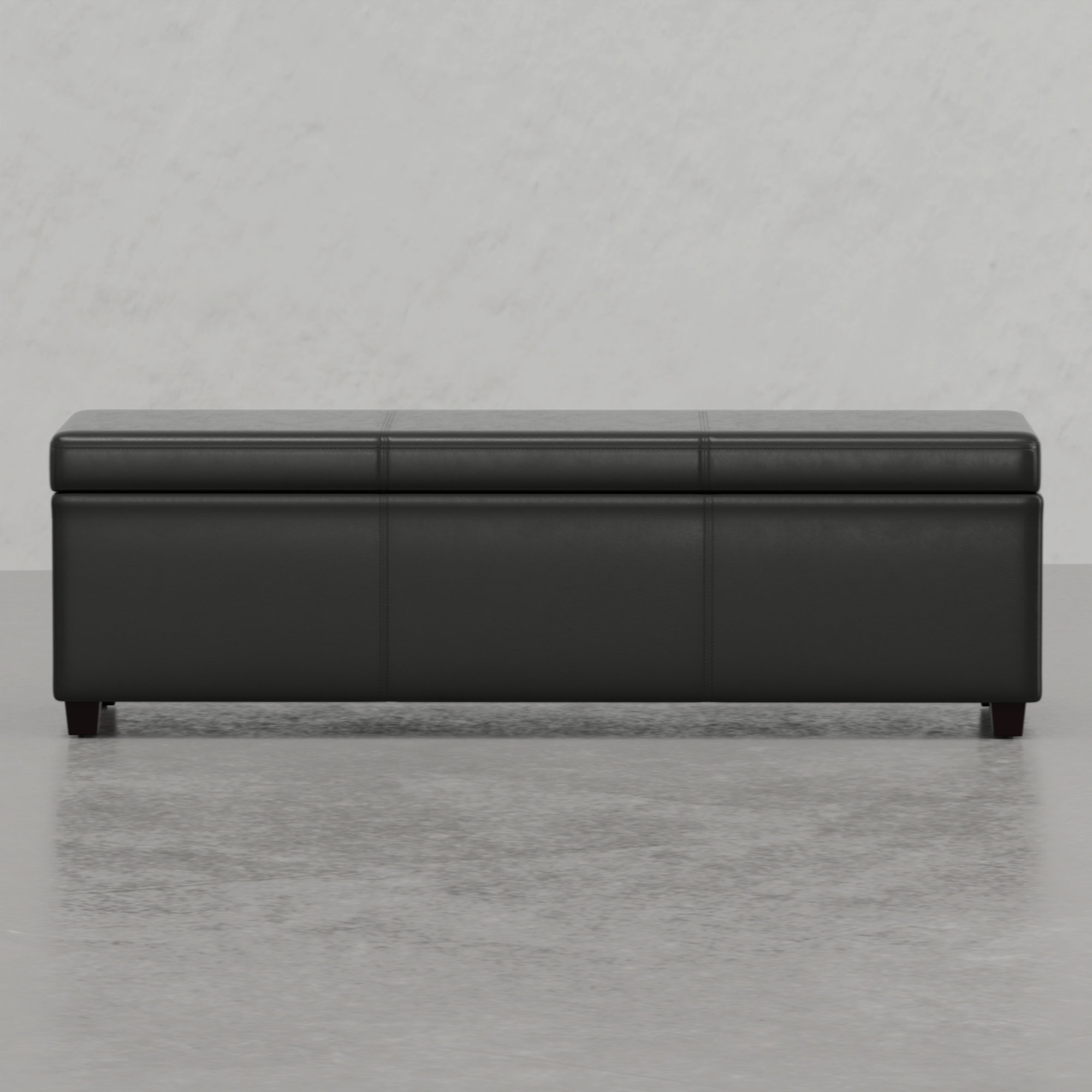 Hokku Designs Lincoln Extra Large Storage Ottoman Bench | Wayfair