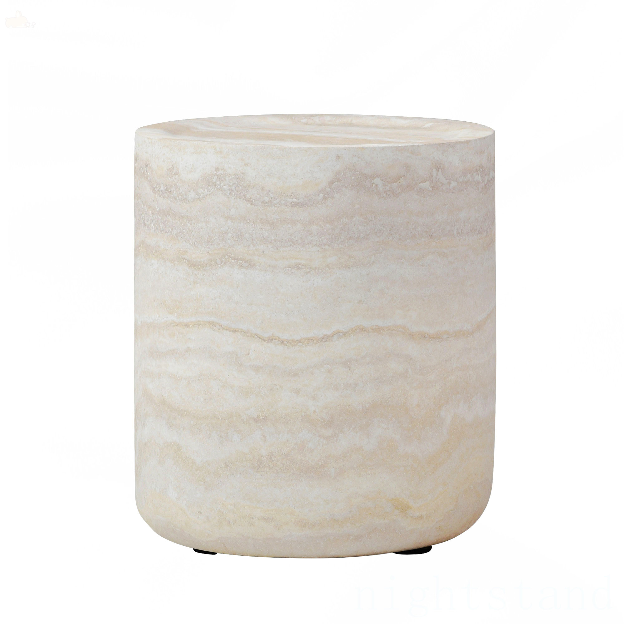Brayden Studio® 15.74 Inch Faux Mars Marble Pattern Coffee Table | Wayfair