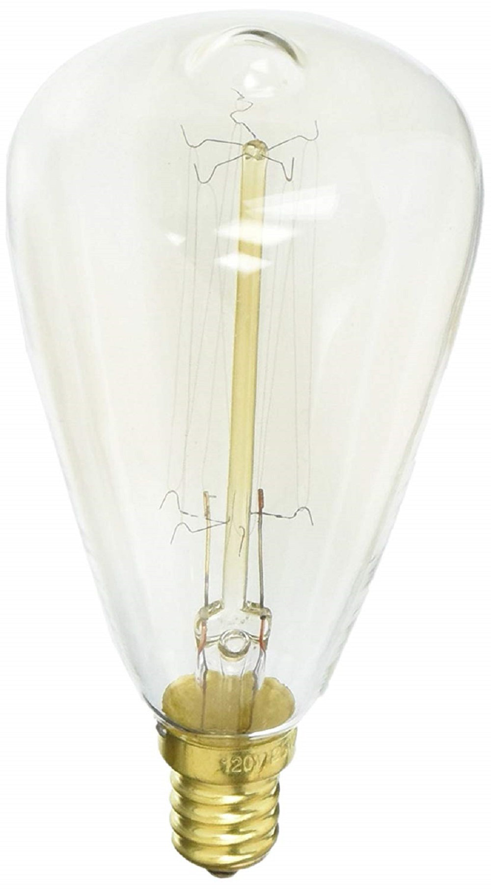 Symple Stuff Ranshaw 40 Watt, ST58 Incandescent, Dimmable Light Bulb ...