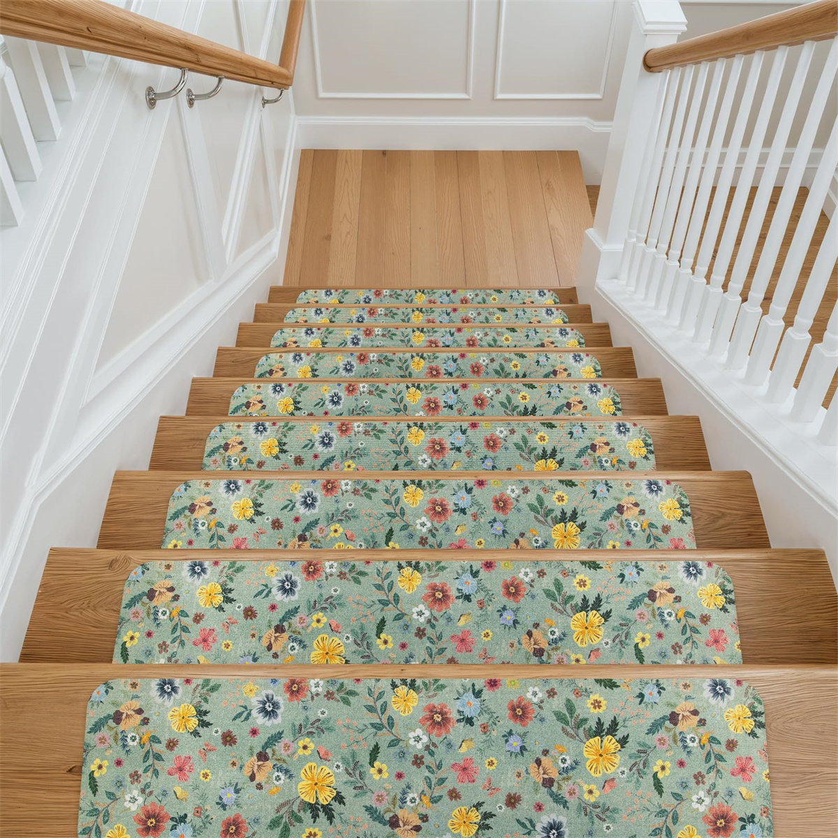 Red Barrel Studio Stair Treads Non-slip Carpet Mats 8in Indoor Stair ...