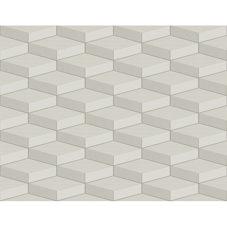 Ivy Bronx Resa Geometric Double Roll | Wayfair