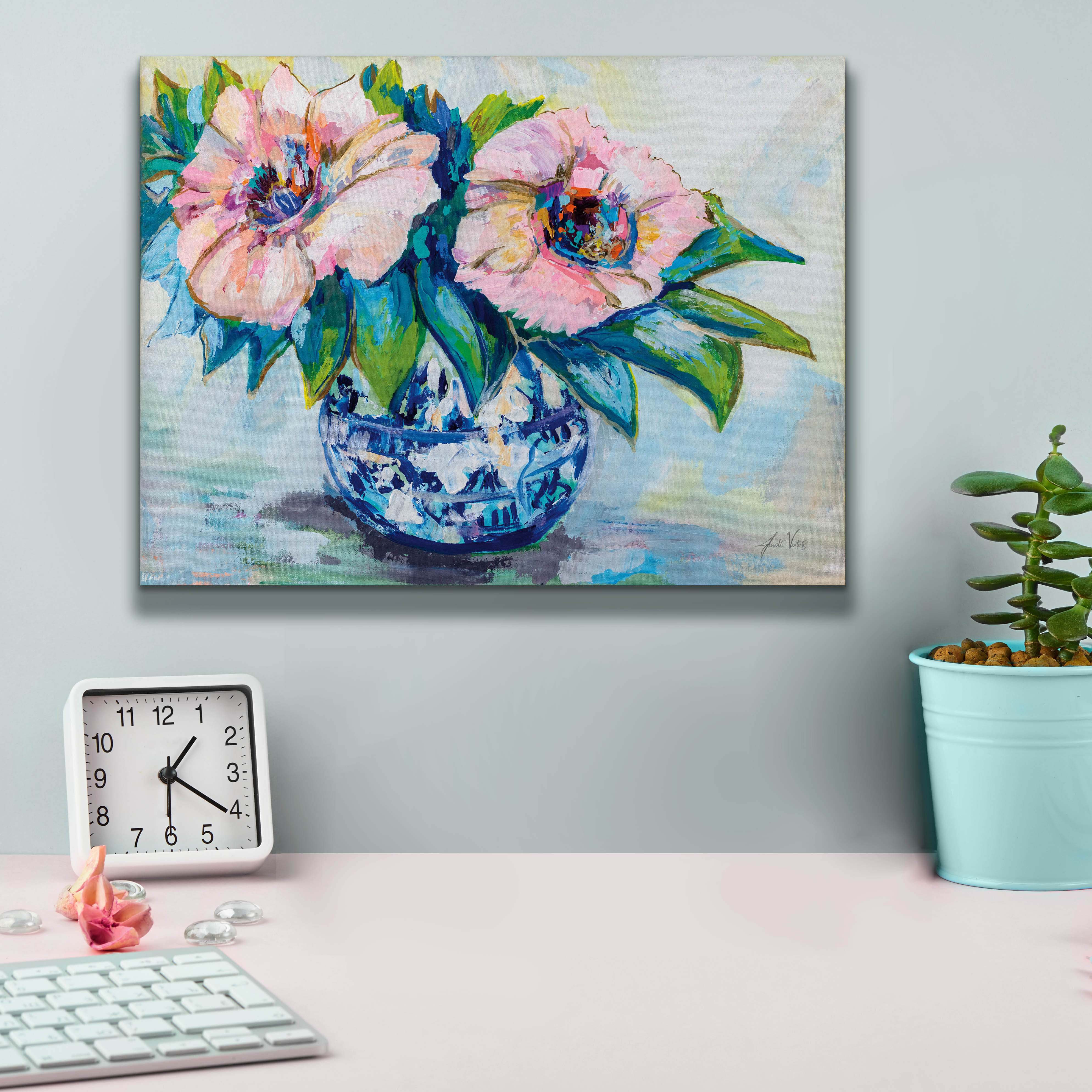 August Grove 'Charming' by Jeanette Vertentes Canvas Wall Art, 30" x 26 ...