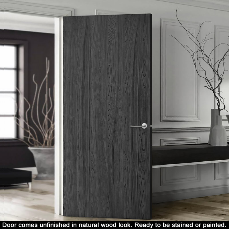Calhome Natural Wood Unfinished Texture Flush Hollow Core Veneer ...