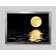 Bright Star Perfect Moon Reflection - Single Picture Frame Print ...