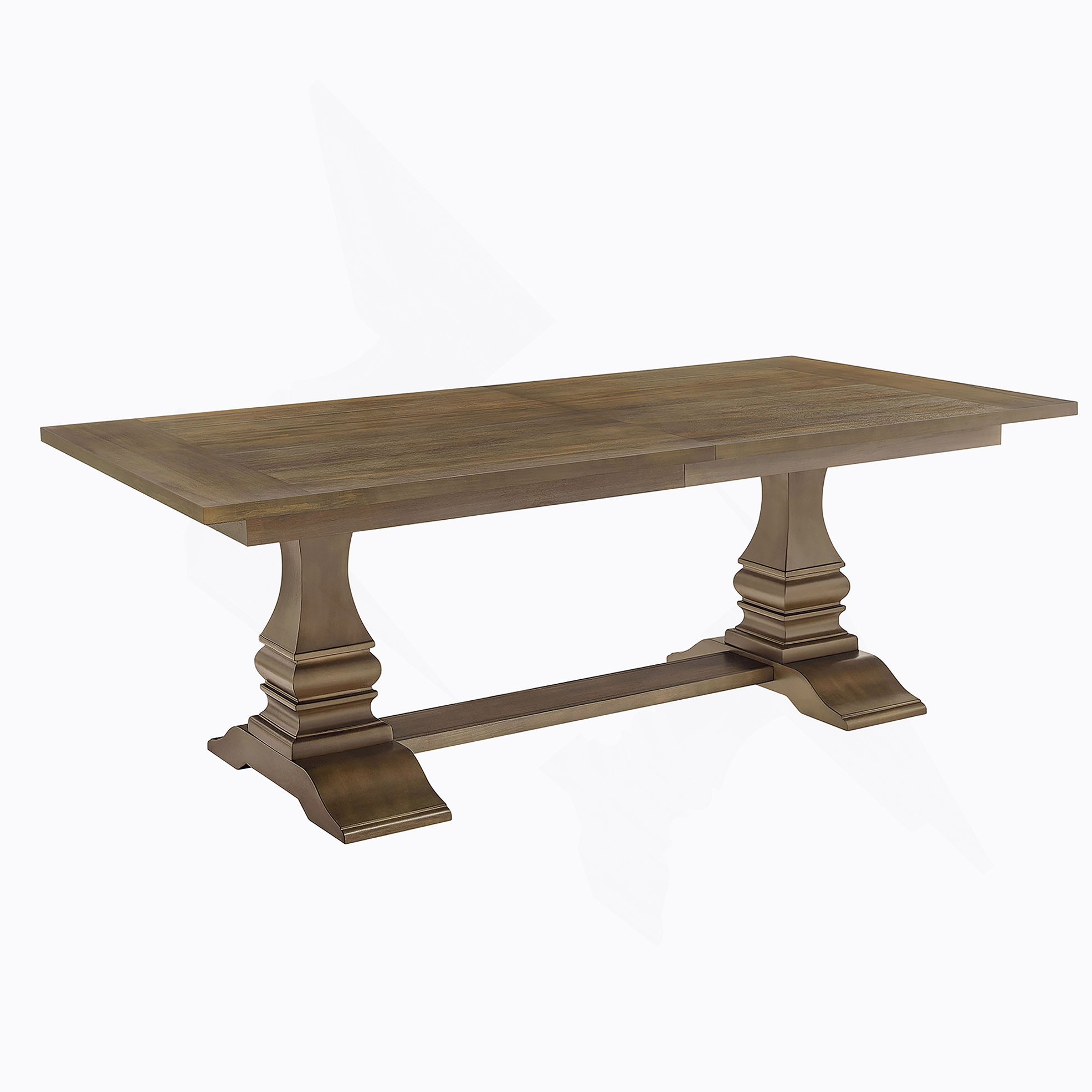 Rosalind Wheeler 102.01 Inch Extendable Wooden Dining Table for 6 ...