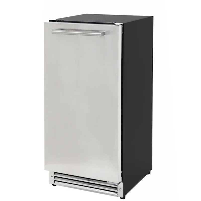 Sapphire 15" Indoor/outdoor Premium Crescent Cube Ice Maker | Wayfair
