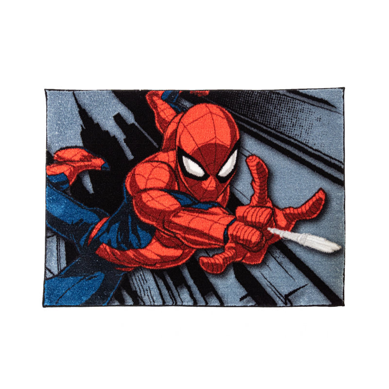 Kid's Company Licensed Disney Marvel Spider-Man Youth Area Rug ...