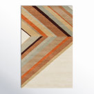 AllModern Wool Chevron Indoor Rug & Reviews | Wayfair