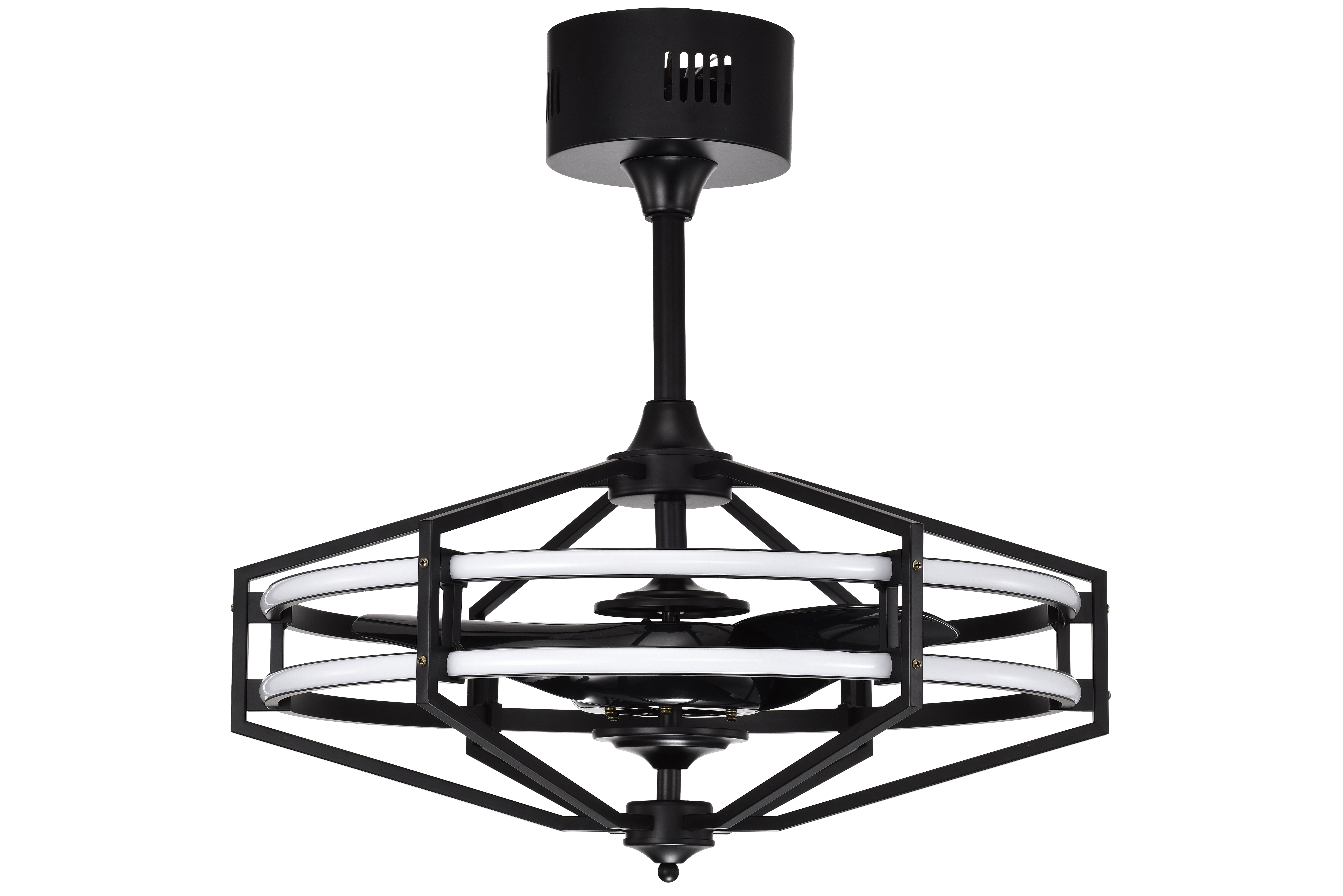 Latitude Run® 19.7" 3 - Blade Chandelier Ceiling Fan with Remote ...