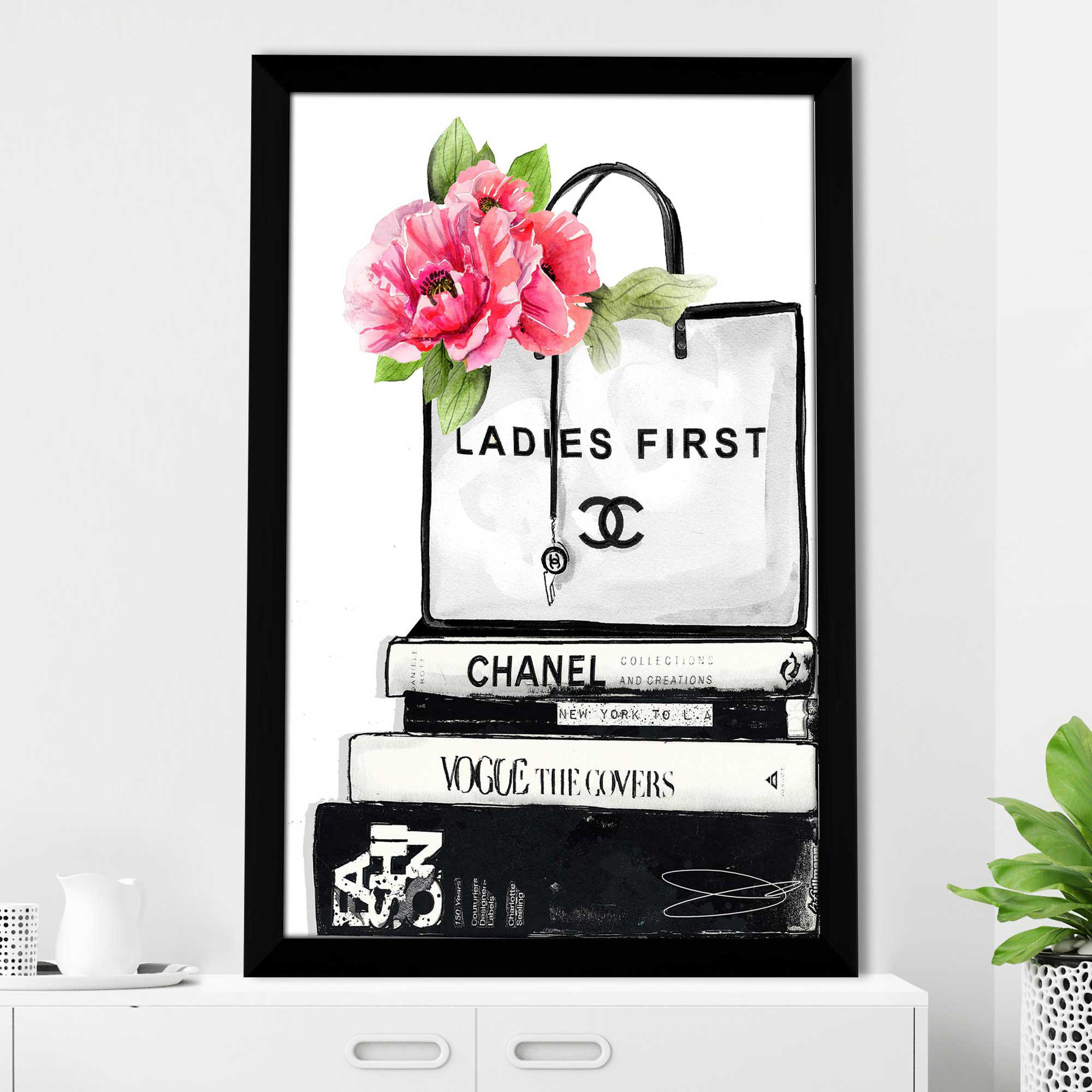Mercer41 Ladies First (Vertical) by By Jodi - Graphic Art - Wayfair Canada
