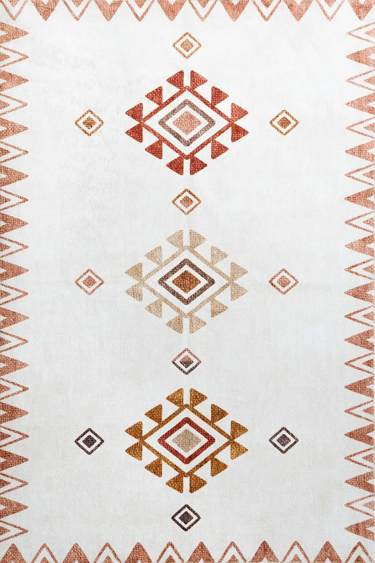 Foundry Select Fuga Soft Textured White Modern Pattern Rug | Wayfair