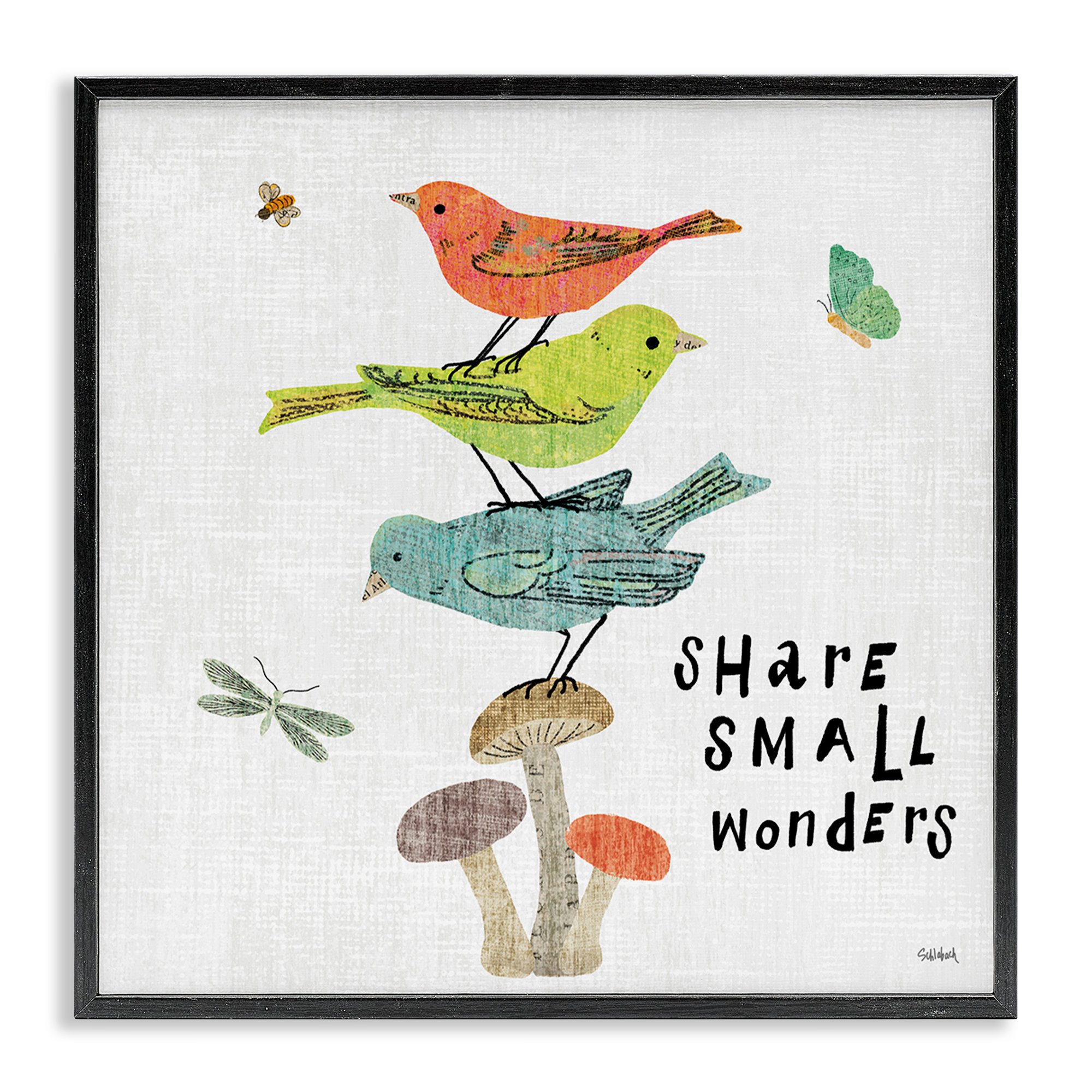 Dakota Fields Small Wonders Phrase Giclee Art by Sue Schlabach | Wayfair