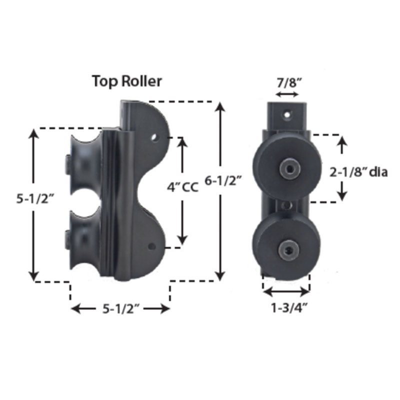 Quiet Glide Maple 8.06' 7-Step Wood Rolling Sunburst Wheel Ladder ...