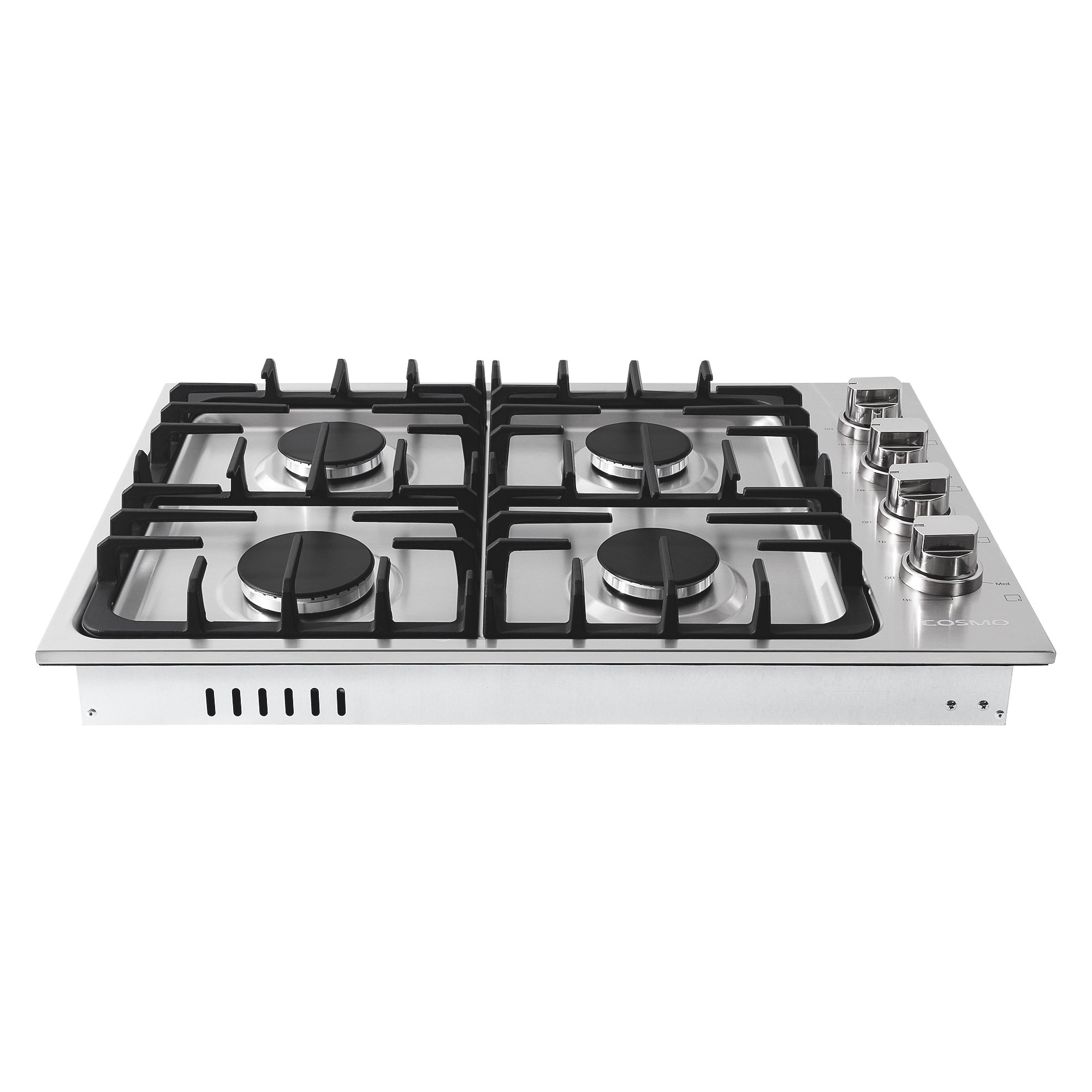Cosmo 30'' Stainless Steel Gas 4 Italian Burner Cooktop & Reviews | Wayfair