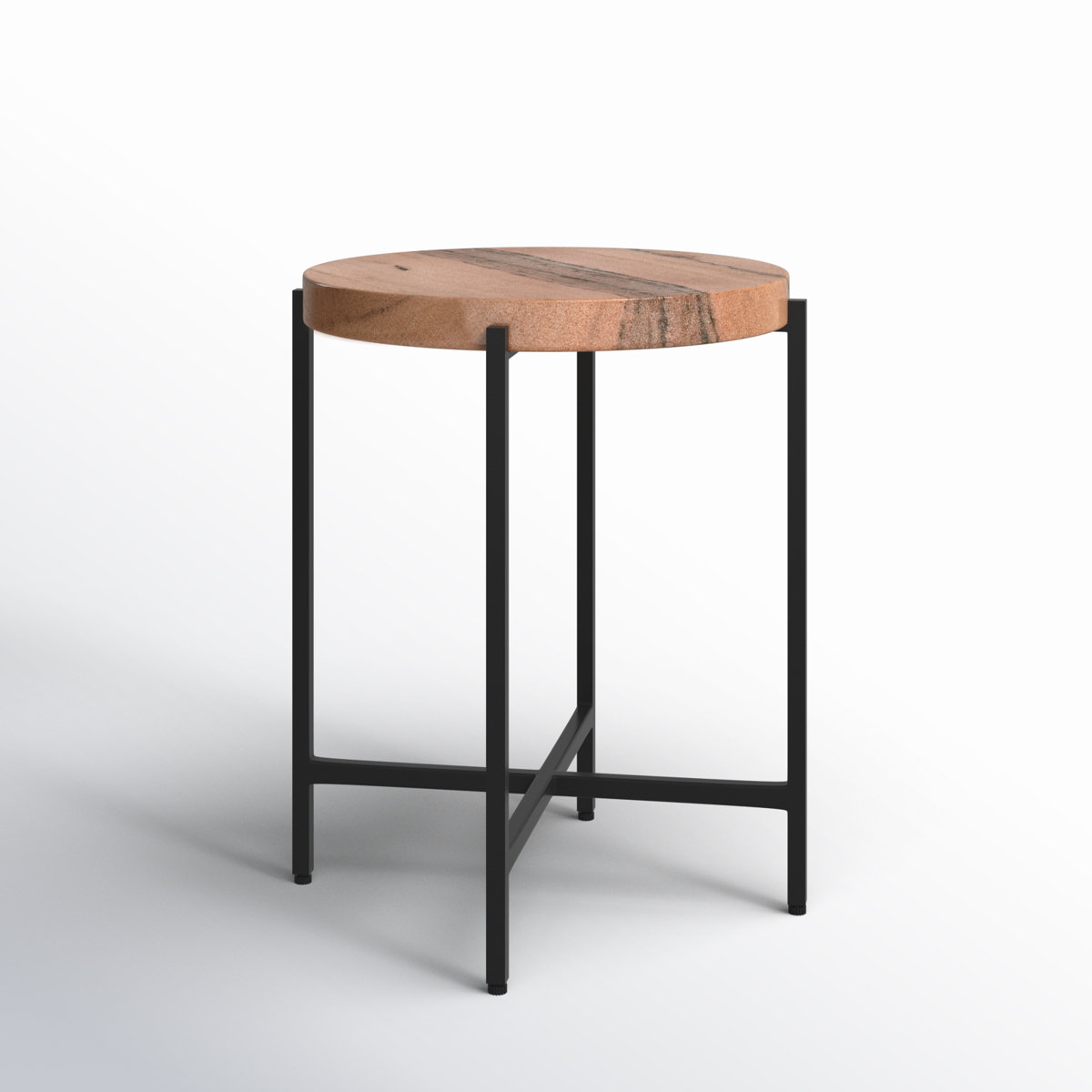 Joss & Main Torino CylMarble Top End Table & Reviews | Joss & Main