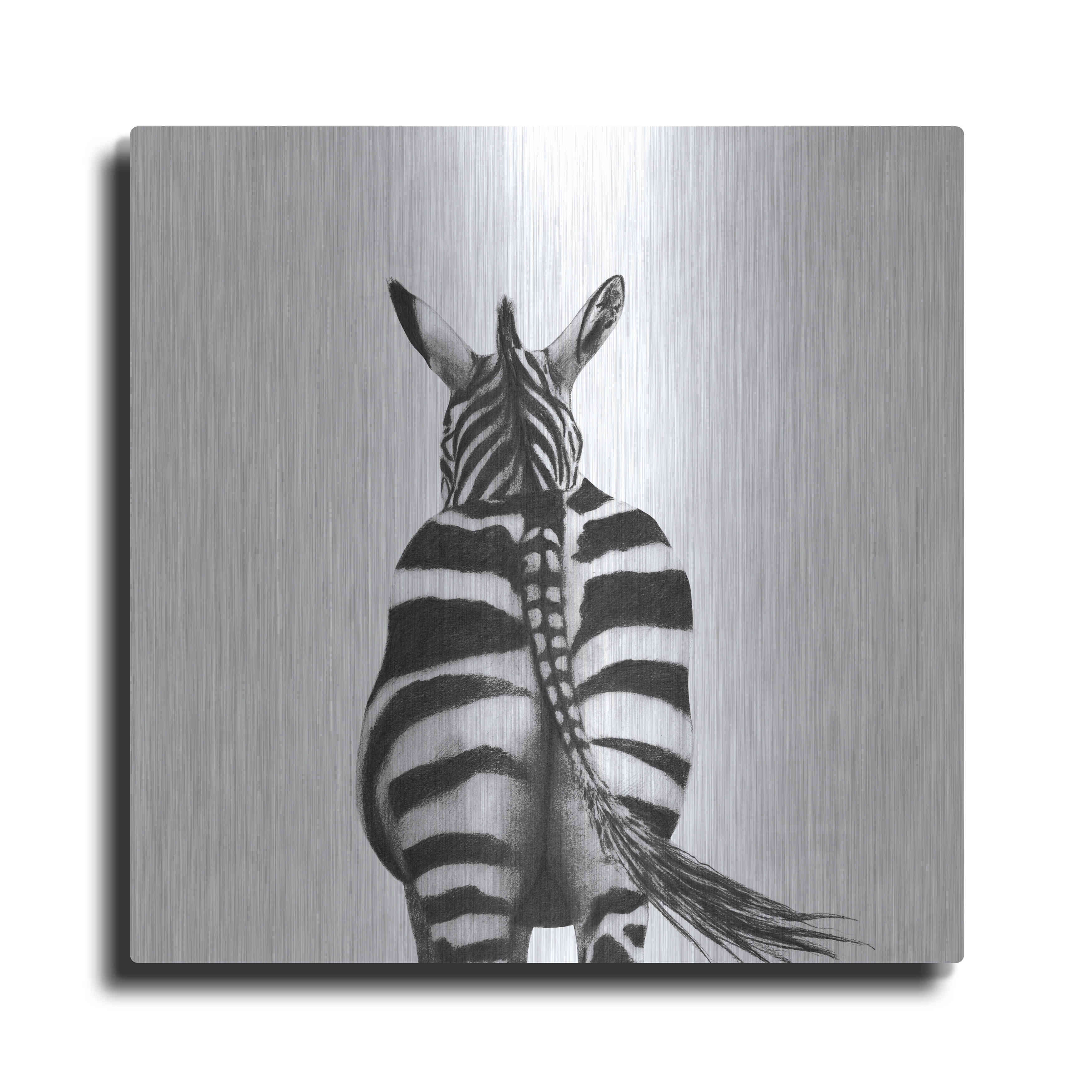 Latitude Run® 'Back Up Plan I' By Victoria Barnes, Metal Wall Art | Wayfair