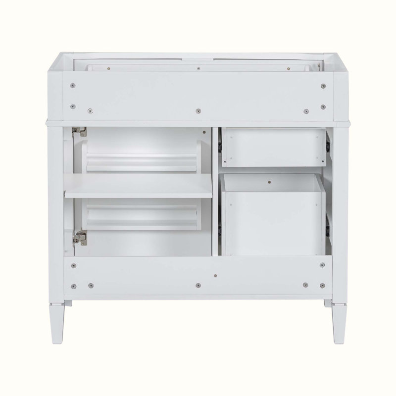 HOOSENG 35 Single Bathroom Vanity Base Only | Wayfair