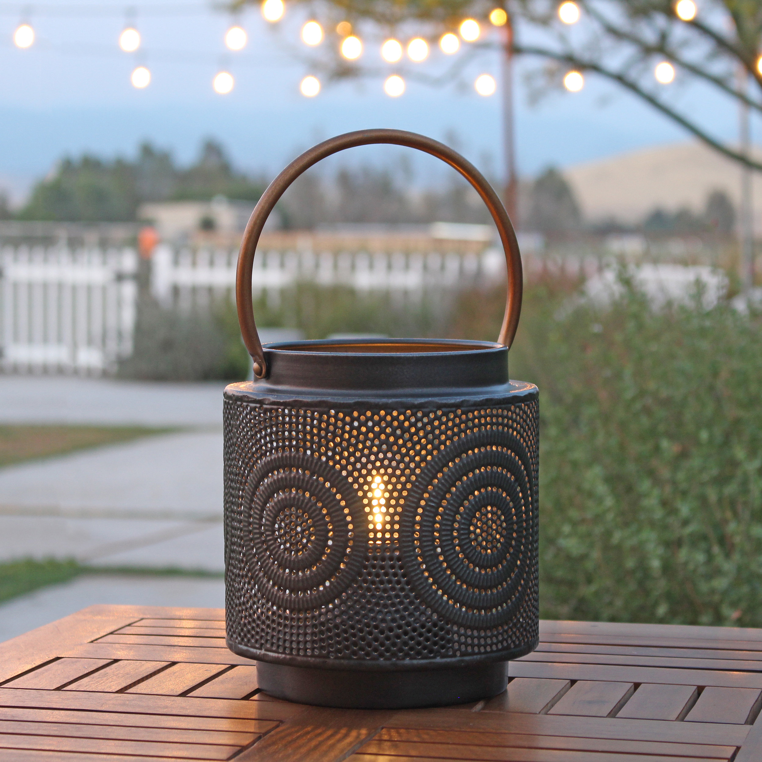 Aspire Julissa Round Outdoor Modern Lantern with Bulb & Reviews | Wayfair