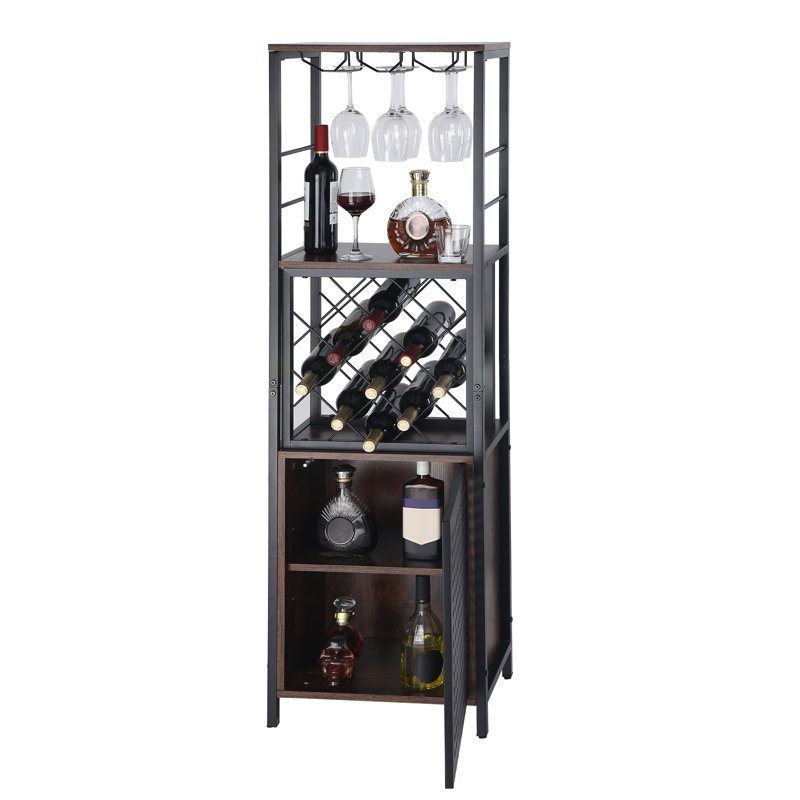 17 Stories Goldia 18'' Bar Cabinet & Reviews | Wayfair