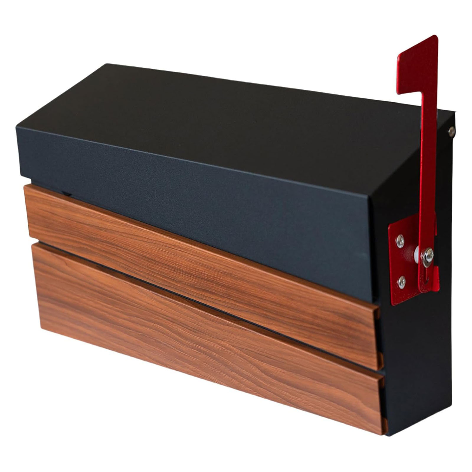 TIFONE Large Capacity Wall Mount Mailbox - Modern Galvanized Steel ...