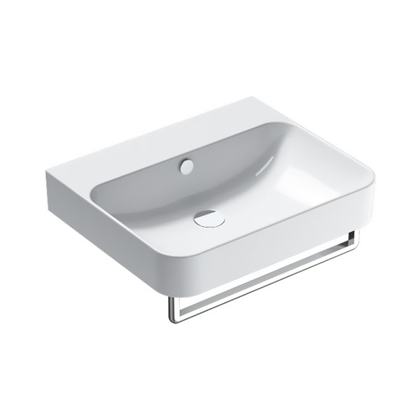 Catalano Green Rectangular Wall Mount Bathroom Sink with Overflow | Wayfair