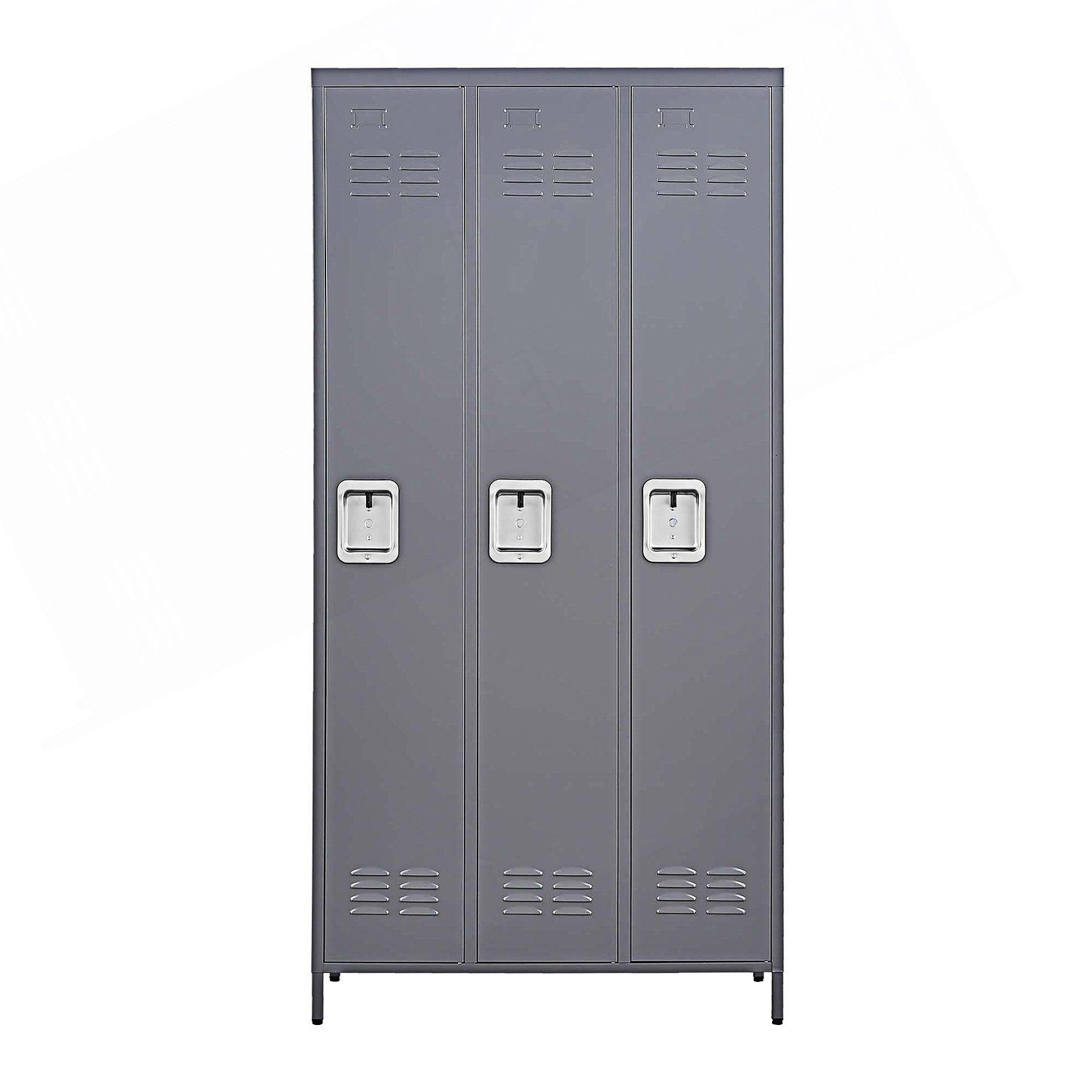 Trent Austin Design® 3 Door Metal Storage Cabinet With Lock For ...