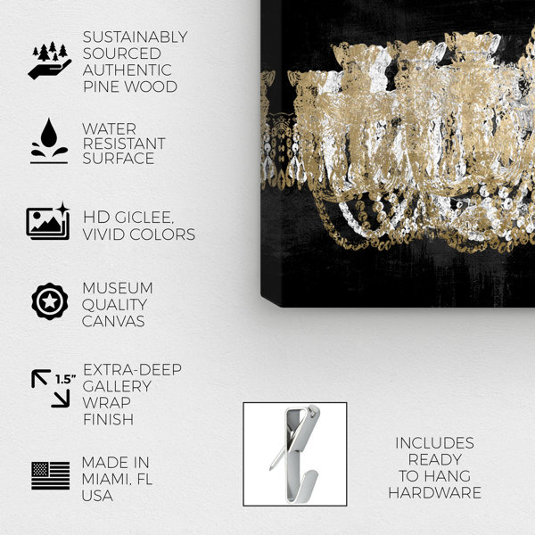 Oliver Gal Fashion and Glam Royal Gala Luxe, Modern & Contemporary Gold ...