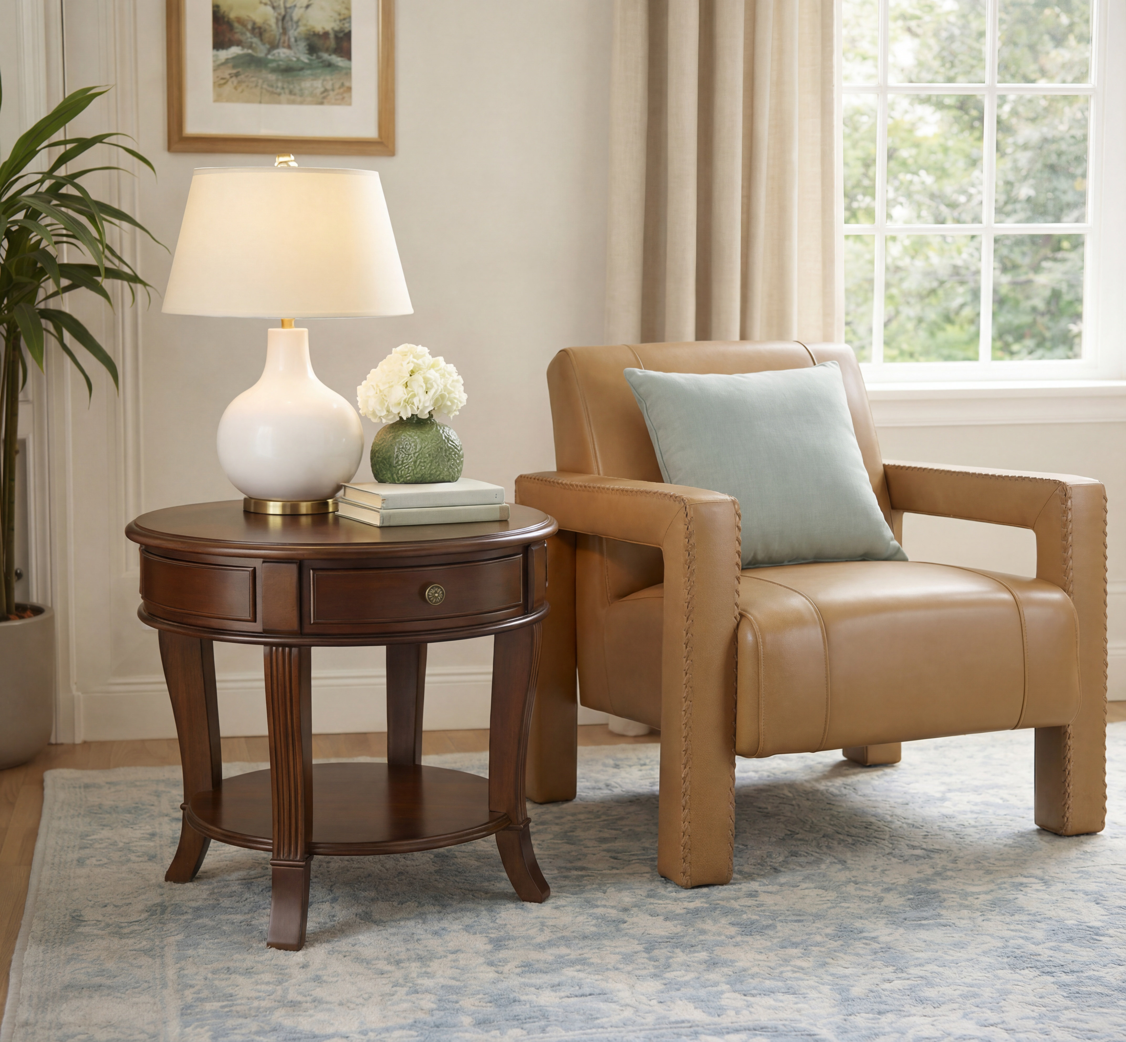 Hooker Furniture Brookhaven Solid Wood End Table with Storage & Reviews ...