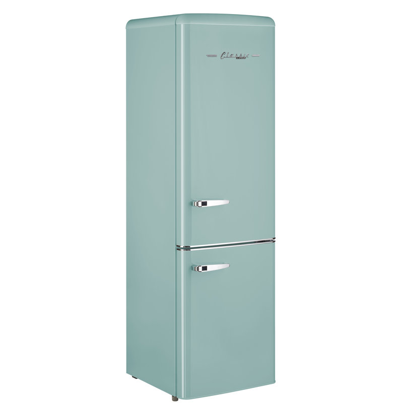 Unique Classic Retro 21.6" Manual Defrost 8.7 cu. ft. ENERGY STAR ...