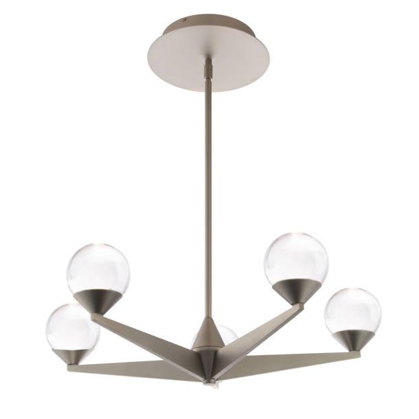 Modern Forms Metropolis 1 - Light Brushed Nickel LED Single Pendant ...