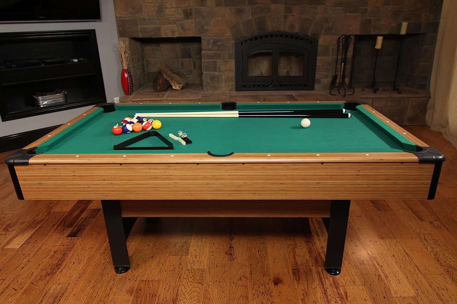 G & R PLUMBING ENTERPRISES, INC. 6.5ft Portable Pool Table, Adult ...