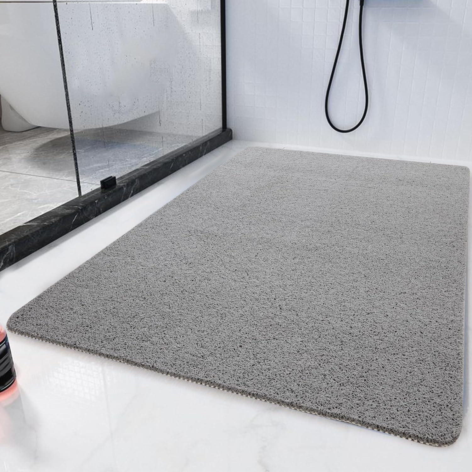 Co-t 58 X 32 Extra Large Shower Mat For Shower Stall Tub, Non Slip Bath ...