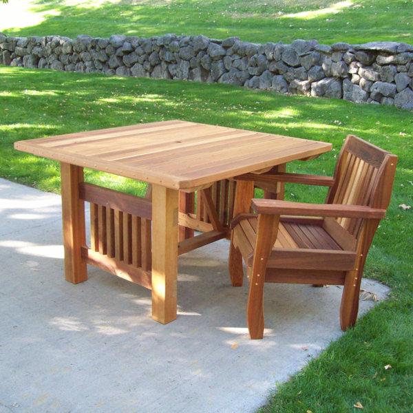 Highland Dunes Carmelita Outdoor Stacking Dining Armchair | Wayfair