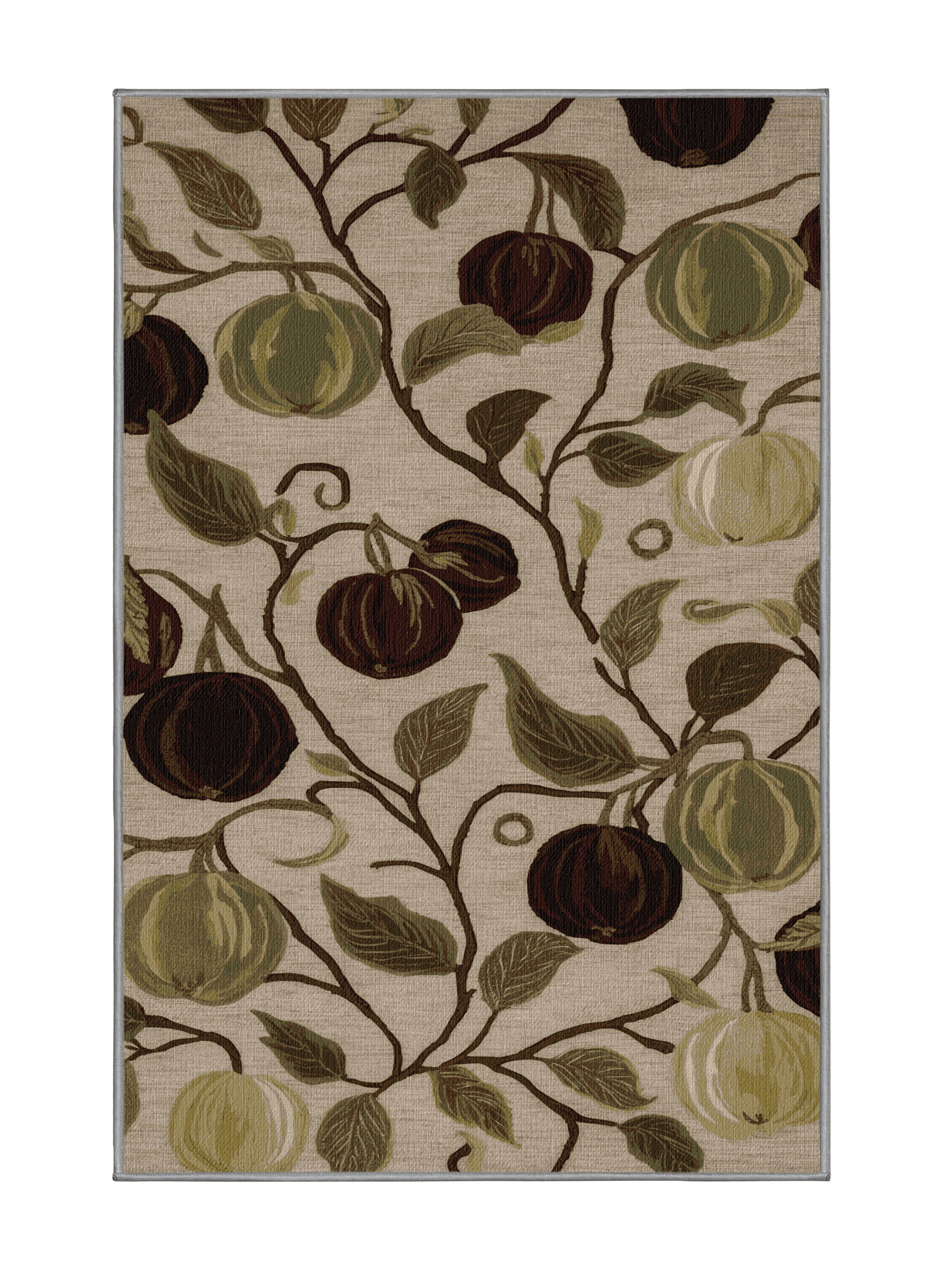Dakota Fields Washable Gooseberry Fruits Area Rug | Wayfair