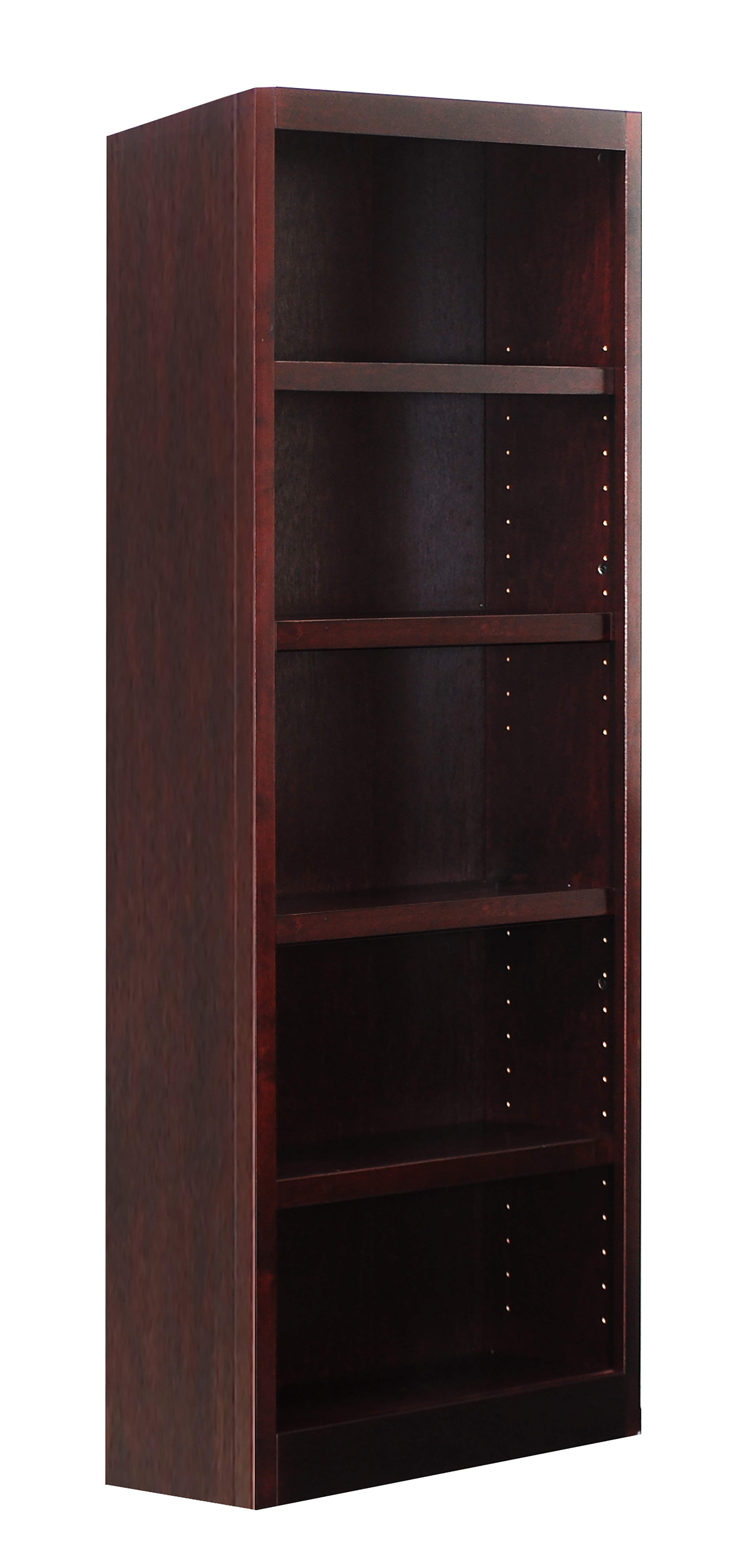 Winston Porter Herard 5 Shelf Wood Bookcase, 72 inch Tall & Reviews ...