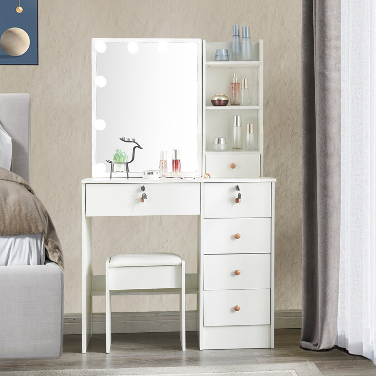 Latitude Run® Merienne Vanity | Wayfair