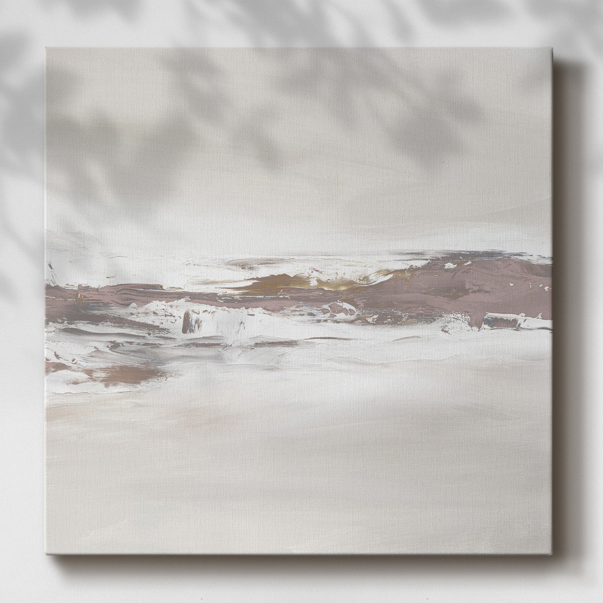Ebern Designs Blushing Breakers-Gallery Wrapped Canvas - Wayfair Canada