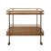 WorldsAway Cash Metal Bar Cart | Wayfair