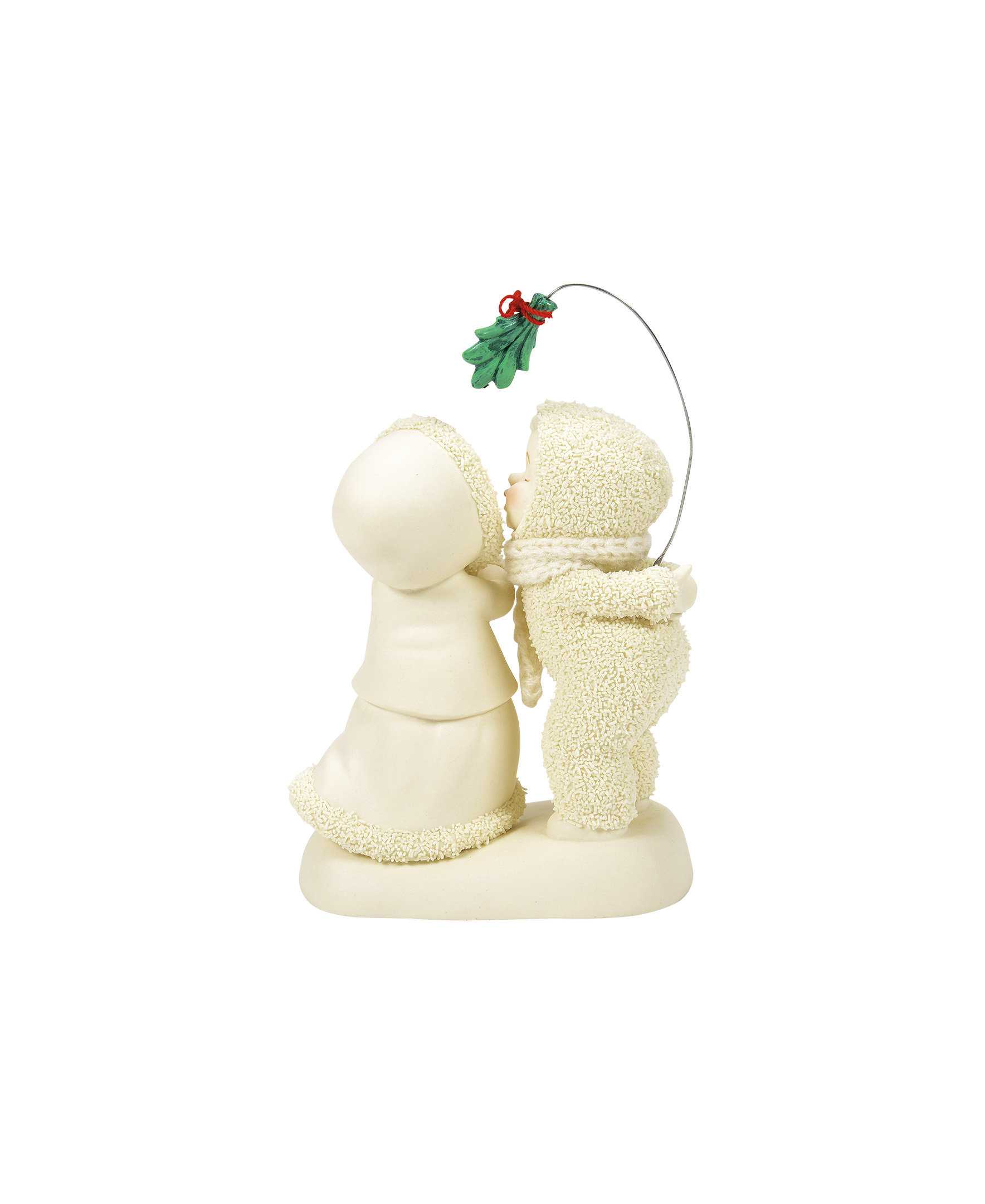 Snowbabies Department Snowbabies Mistletoe Kisses Christmas Figurine ...