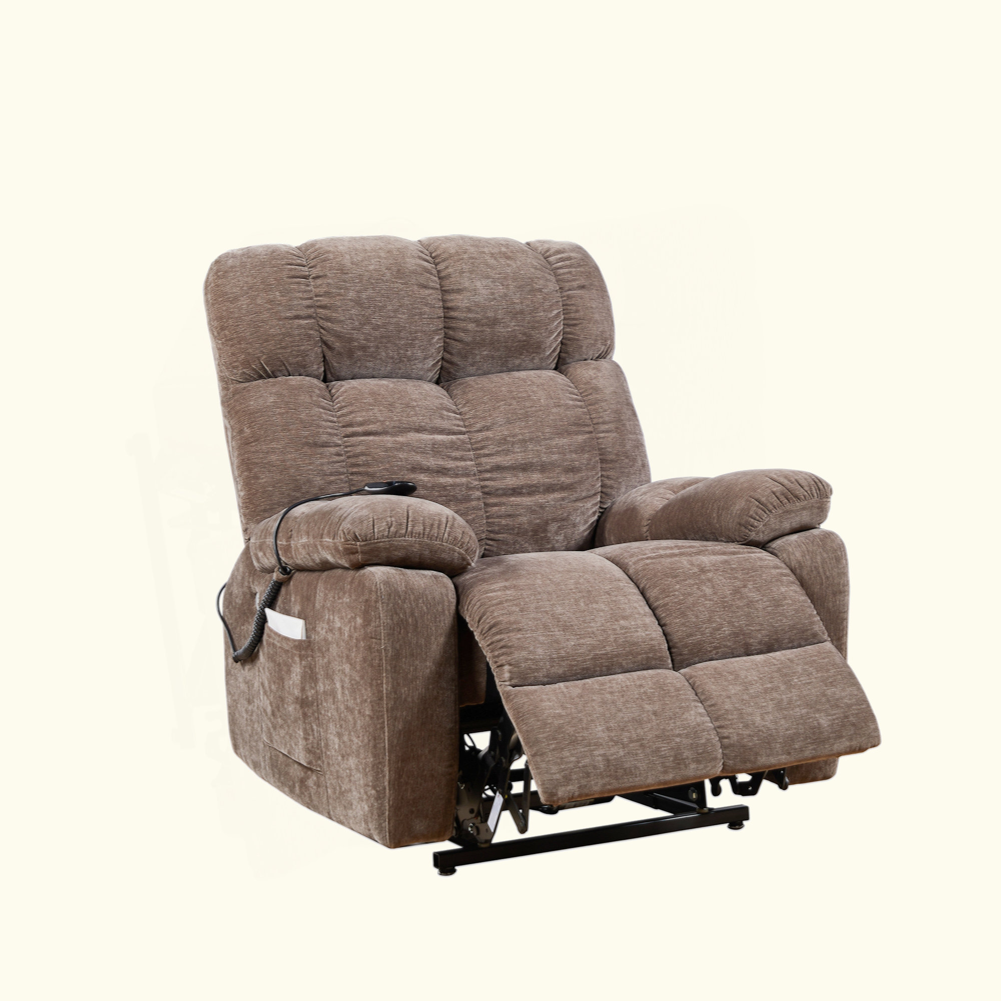 Canora Grey Dual OKIN Motor Power Lift Recliner Chair For Elderly ...