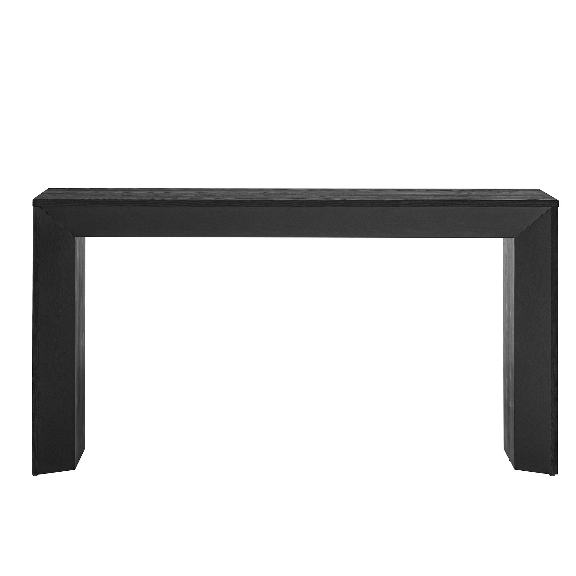Latitude Run® Console Table With Alluring Fireplace Element - For ...