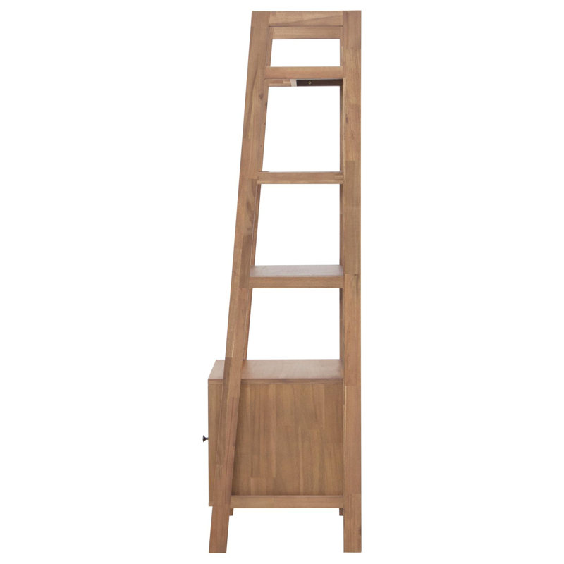 Wade Logan® Dawesville 70" H x 21" W Ladder Bookcase & Reviews | Wayfair