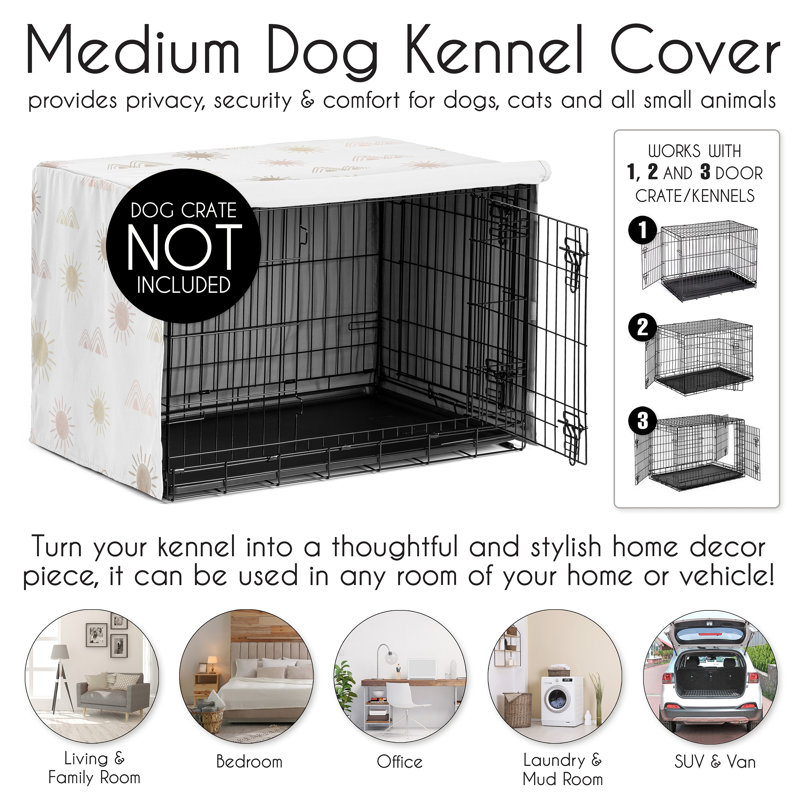 Sweet Jojo Designs Desert Sun Dog Crate Kennel Cover by Sweet Jojo ...