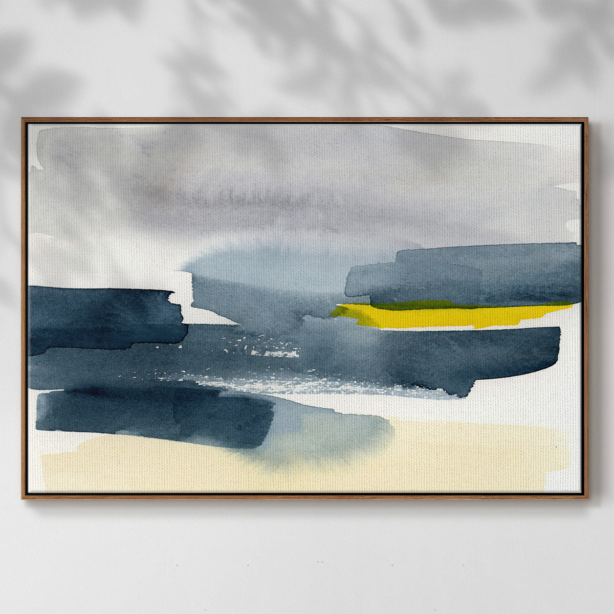 Wexford Home Peeking Sunshine IV Framed Premium Gallery Wrapped Canvas ...