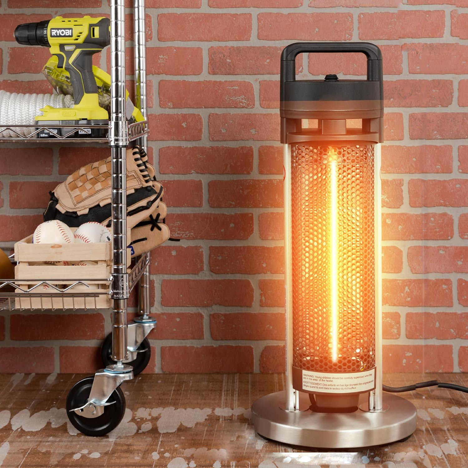 Amzico Patio Heater, Electric Patio Heater with Remote Control | Wayfair