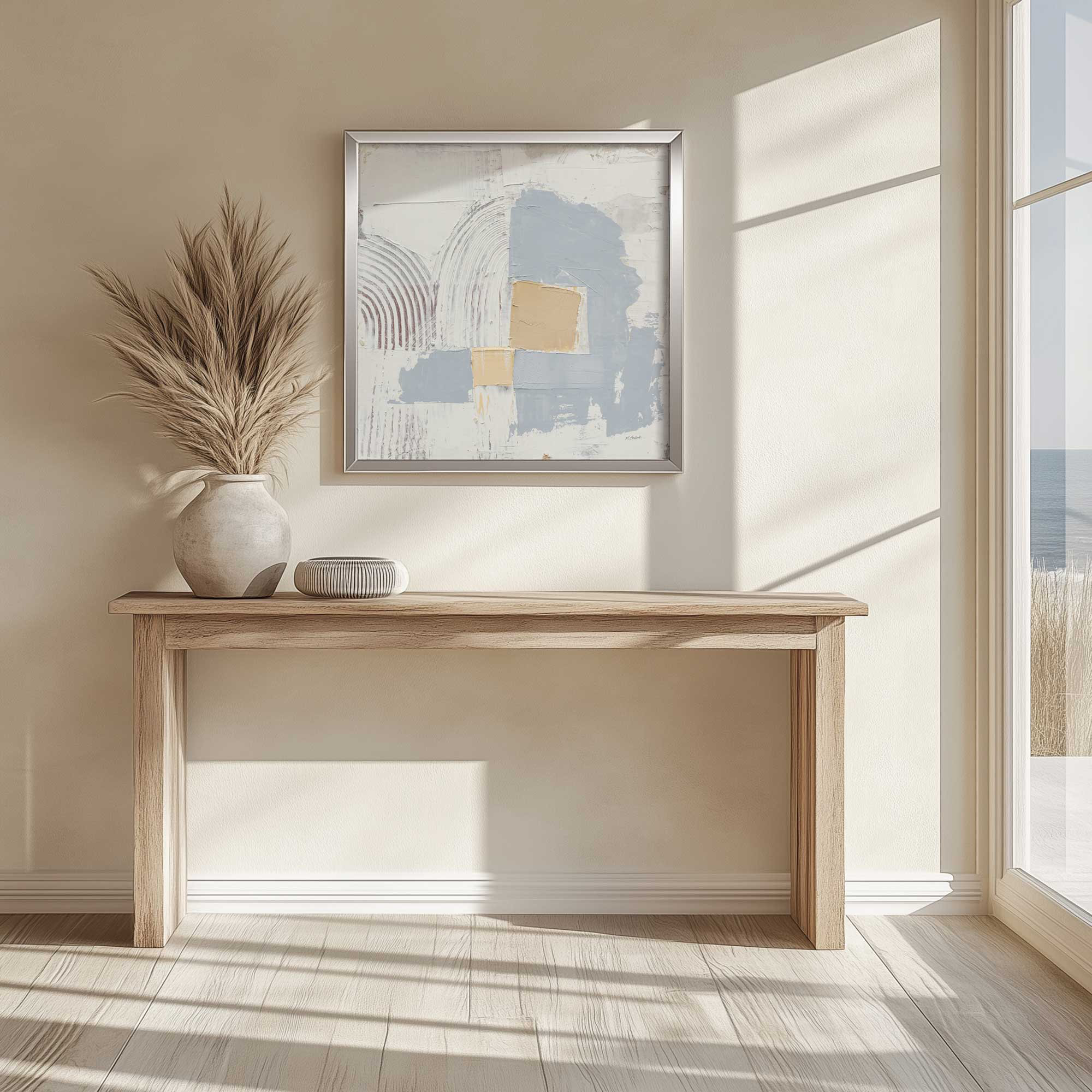 Wrought Studio™ Echoes of Geometry Print | Wayfair