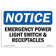 SignMission Emergency Power Light Switch and Receptacles Sign | Wayfair
